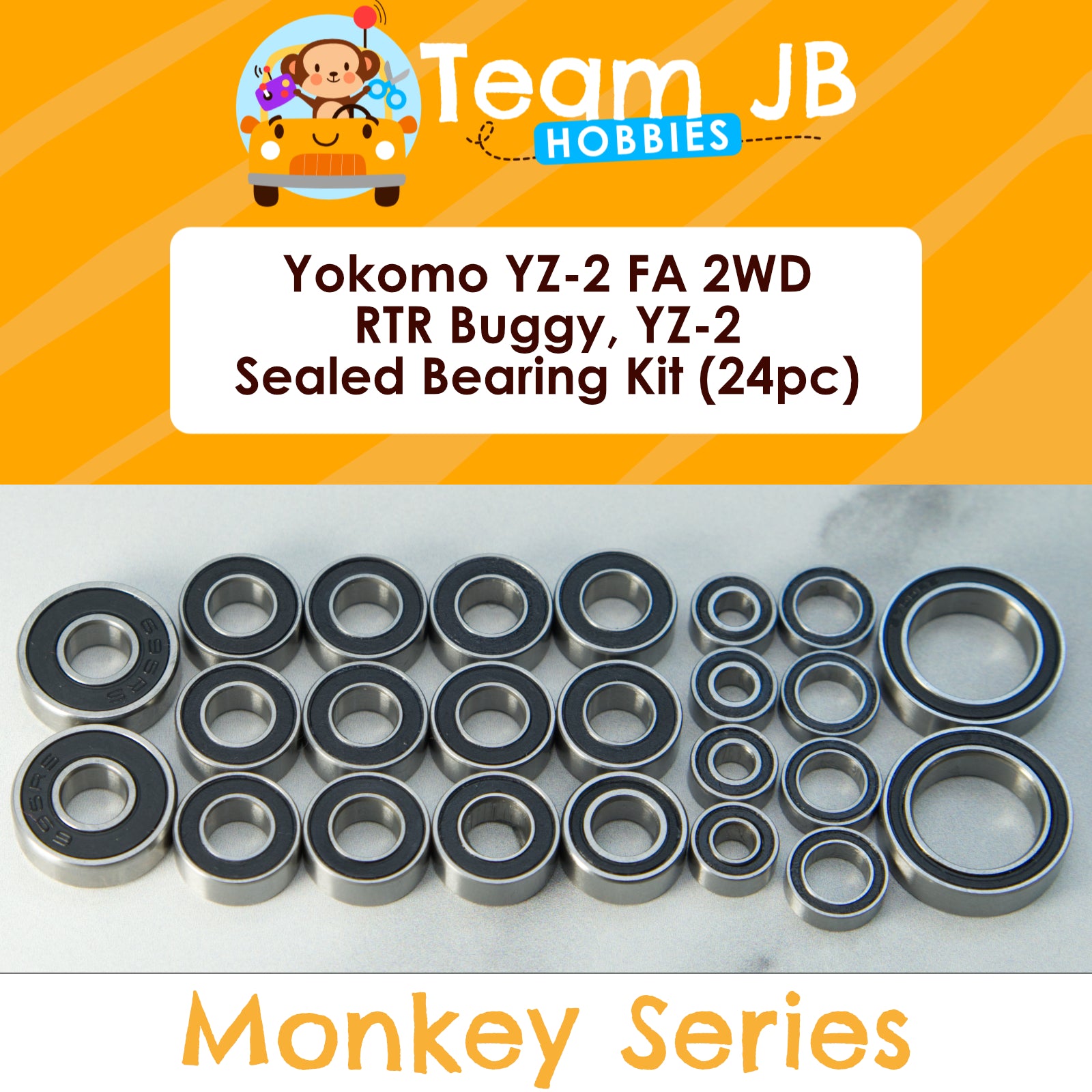 Yokomo YZ-2 FA 2WD RTR Buggy, YZ-2 - Sealed Bearing Kit