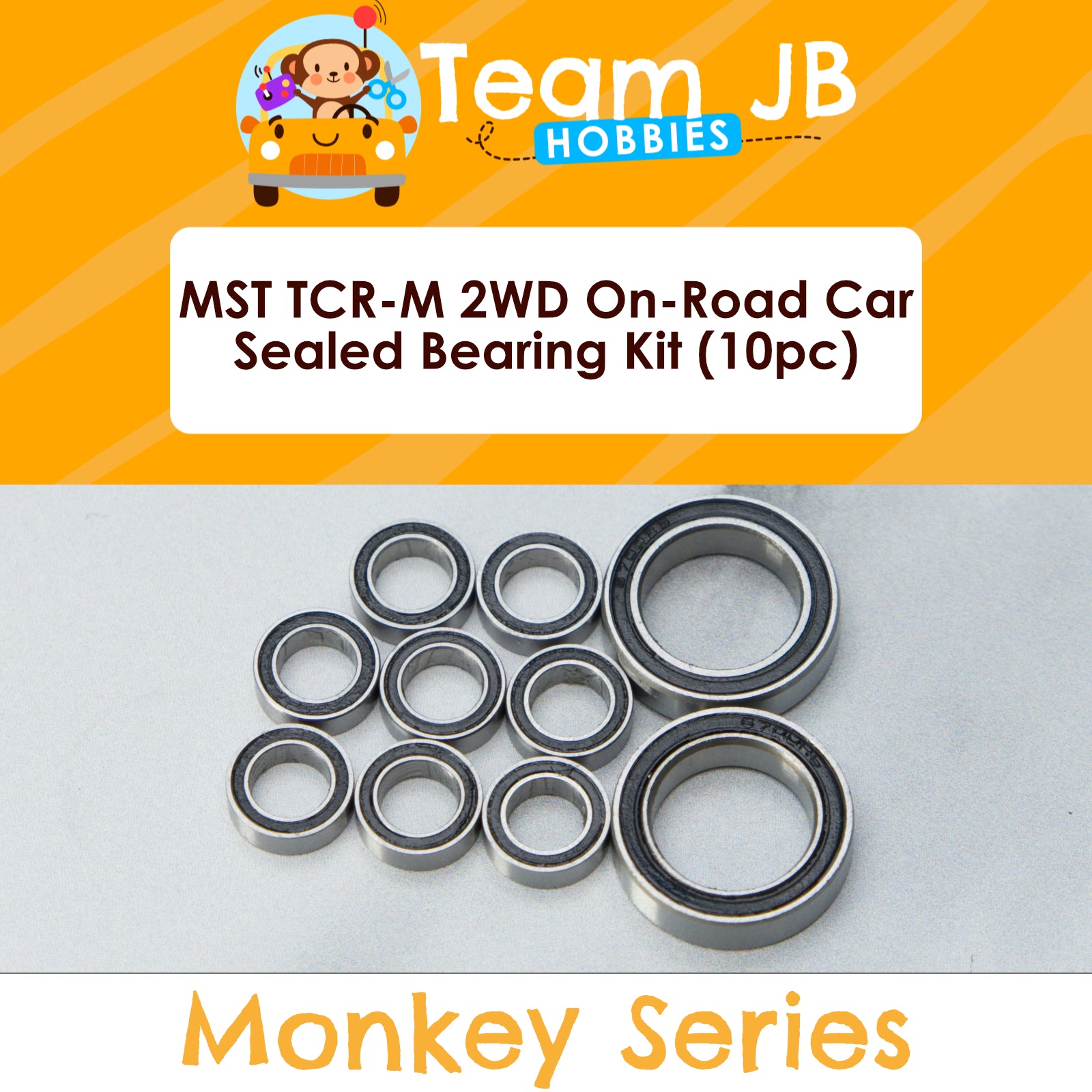 MST TCR-M 2WD On-Road Car - Sealed Bearing Kit