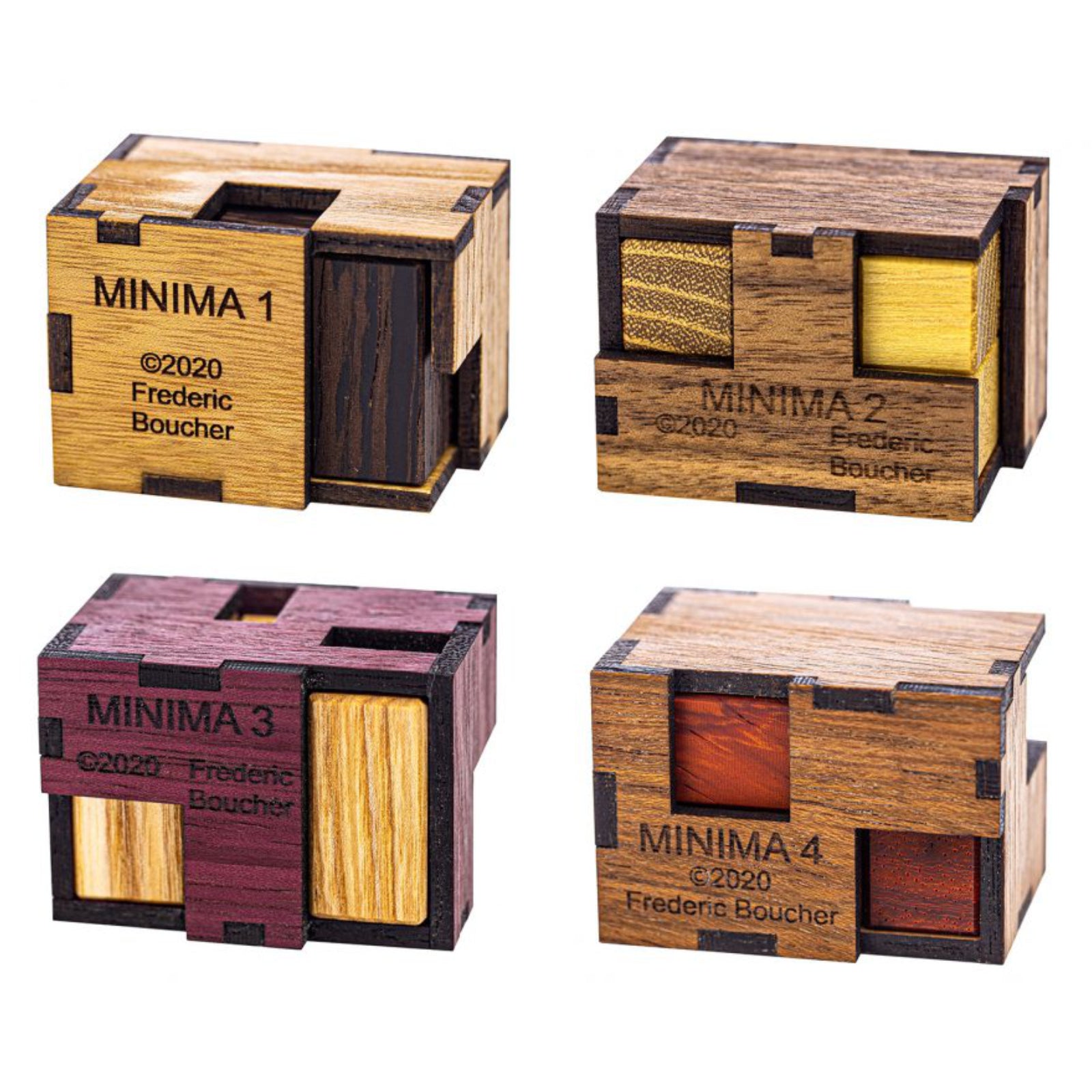 Minima Set 1-4 - Frederic Boucher - Pelikan Puzzles