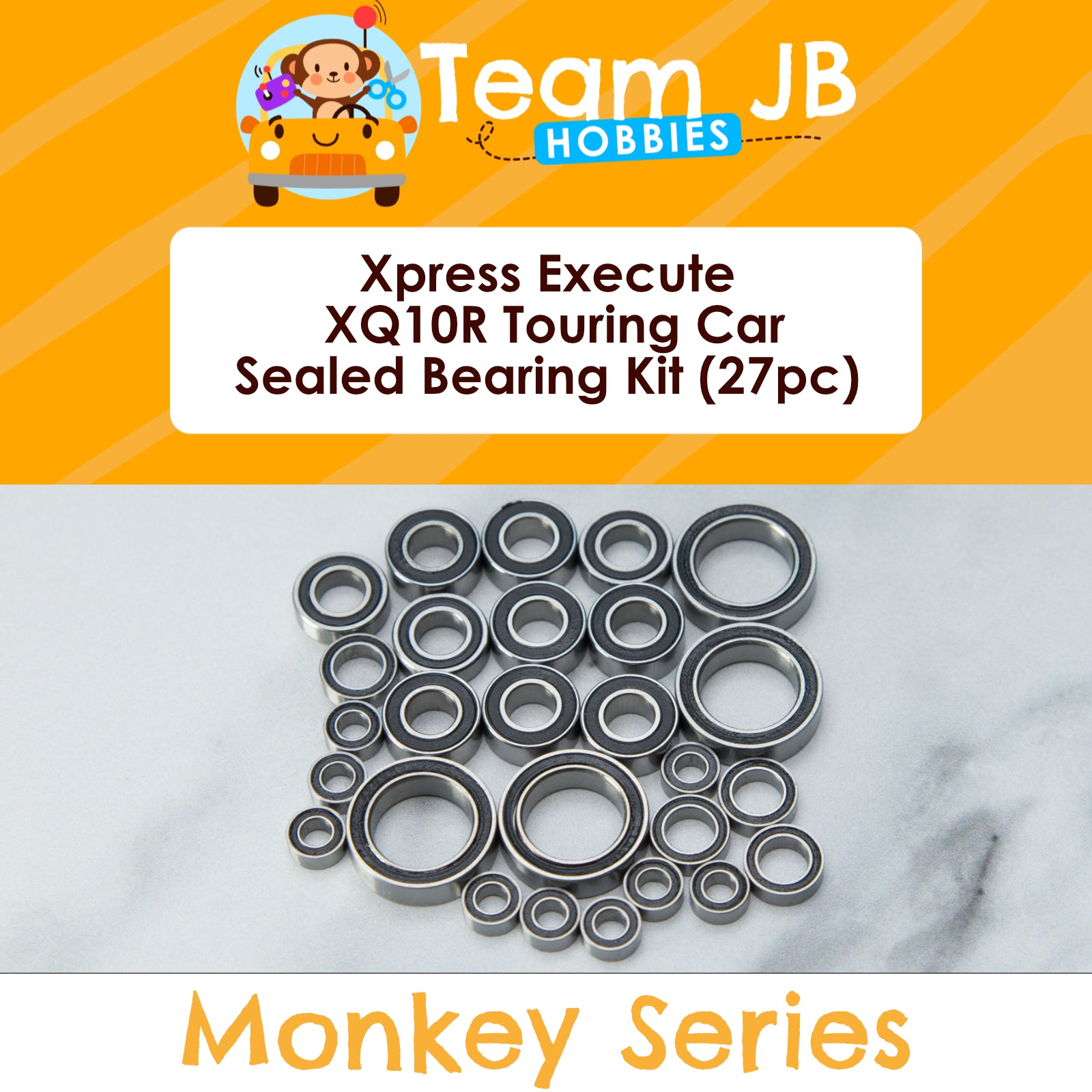 Xpress Execute XQ10R Touring Car - Sealed Bearing Kit